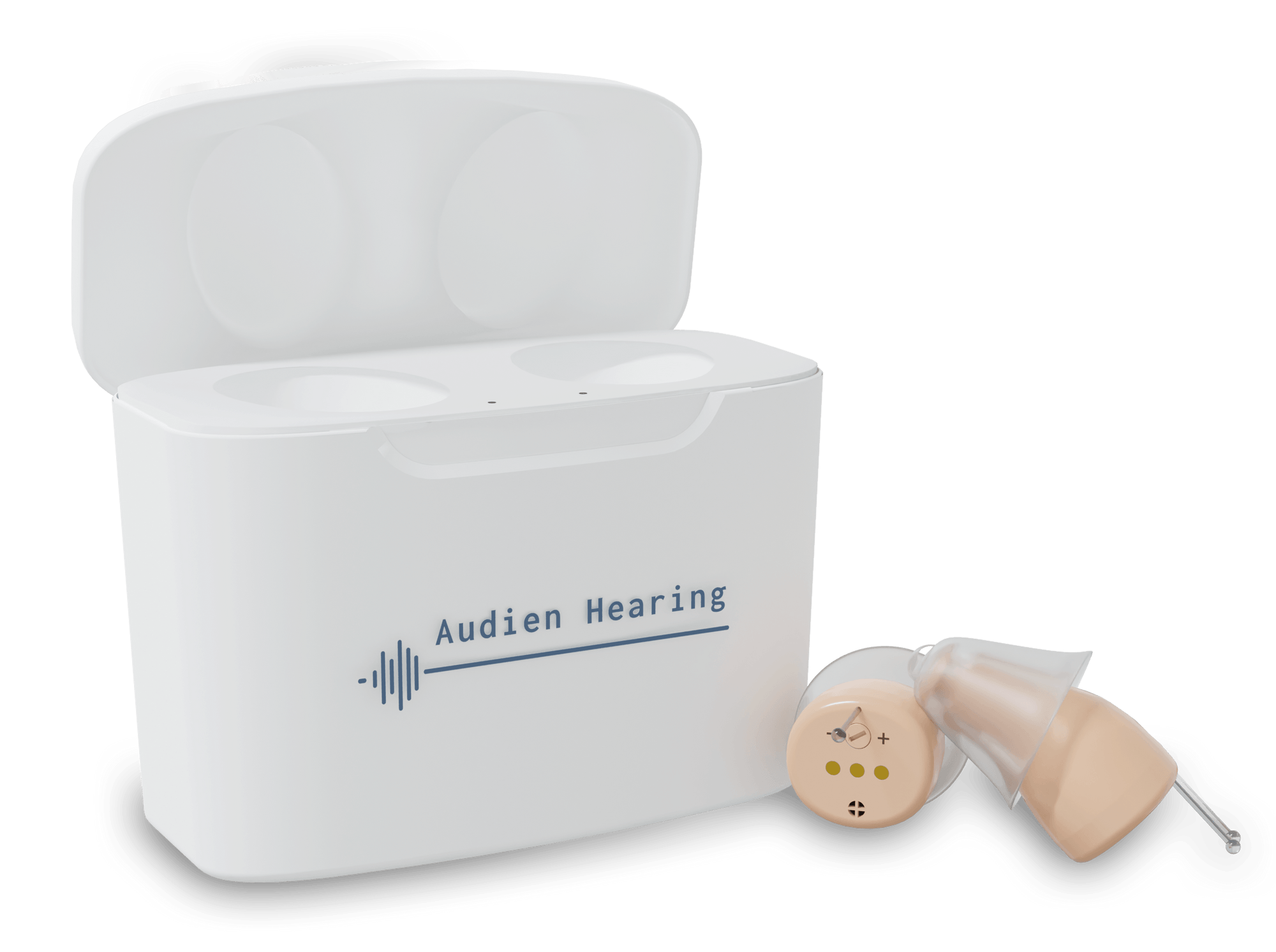 Best OTC Hearing Aid Under $100 - Atom | Audien Hearing